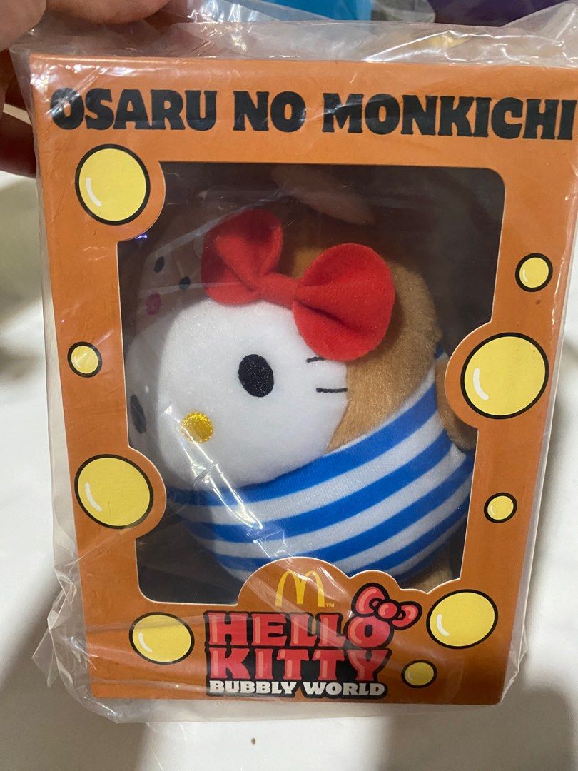 Hello Kitty & Sanrio & McD colab soft toys, Hobbies & Toys, Toys ...