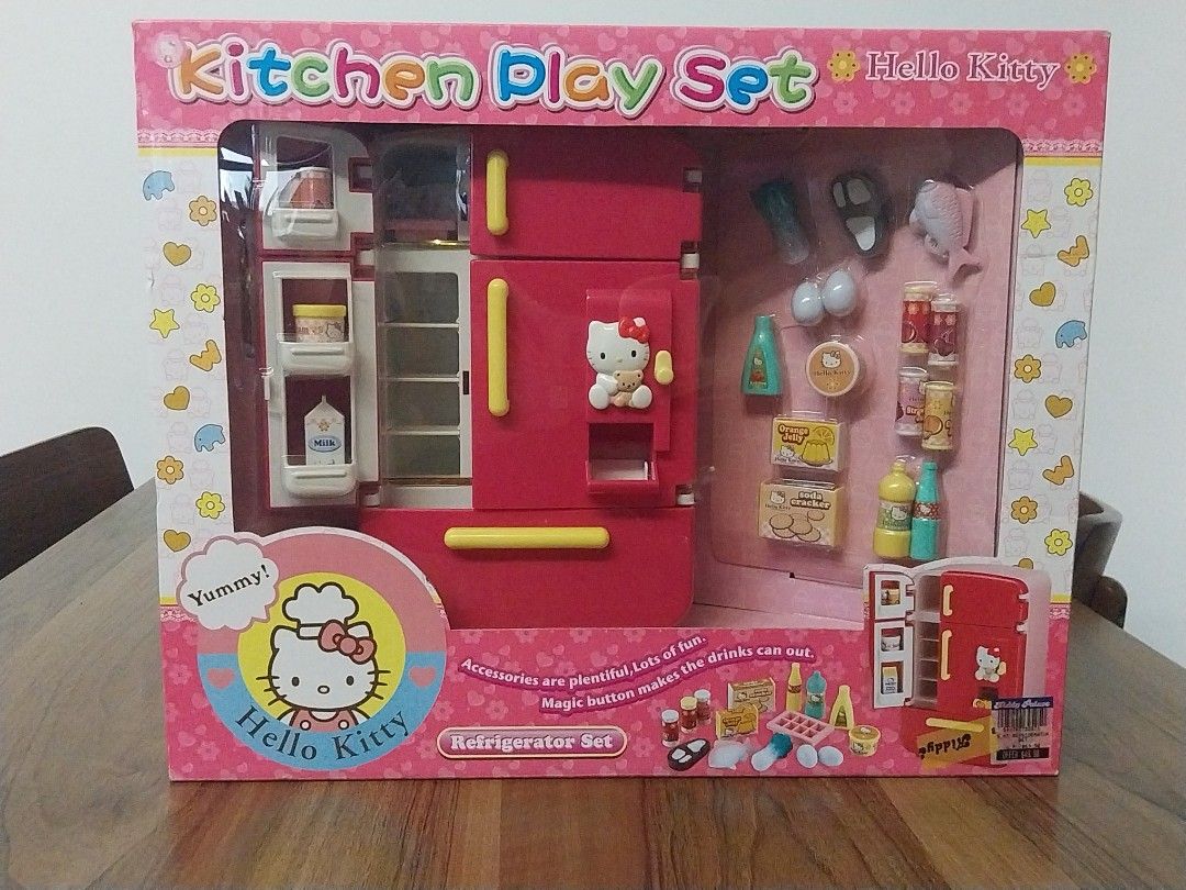 Hello Kitty kitchen play set, Hobbies & Toys, Toys & Games on Carousell