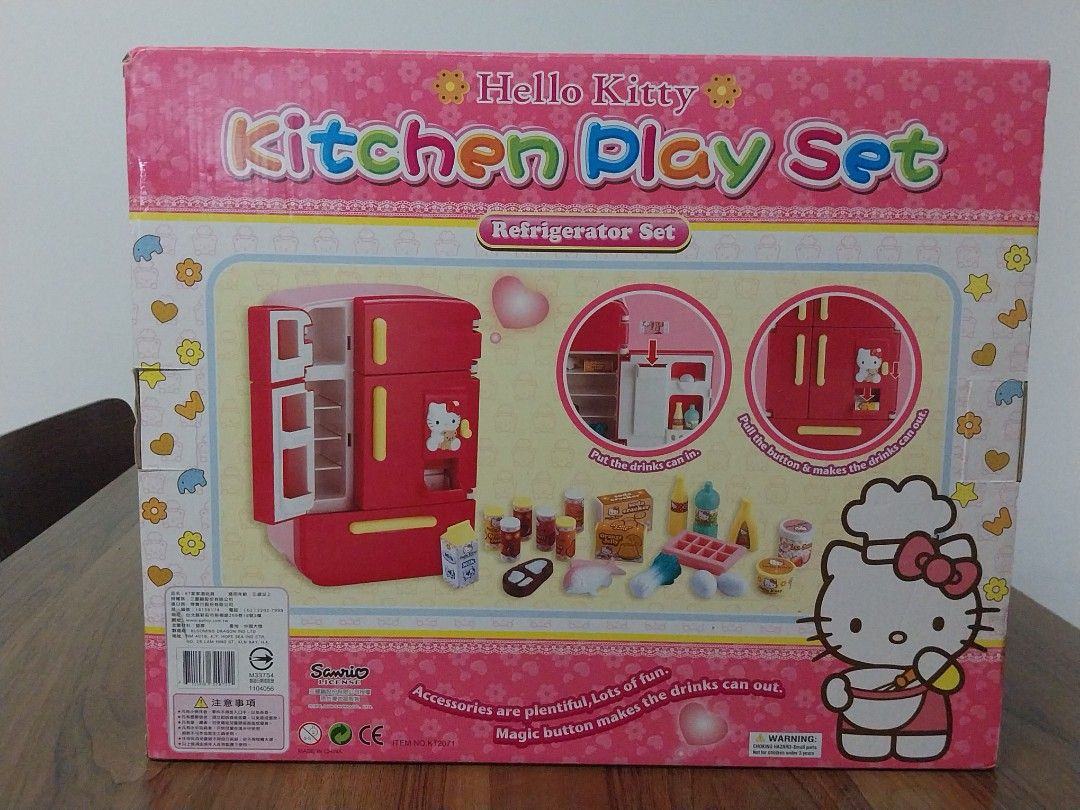 Hello Kitty kitchen play set, Hobbies & Toys, Toys & Games on Carousell
