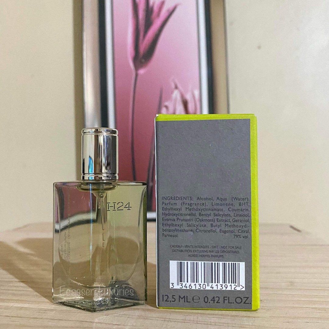 HERMES H24 MINI PERFUME MENS, Beauty & Personal Care, Fragrance ...