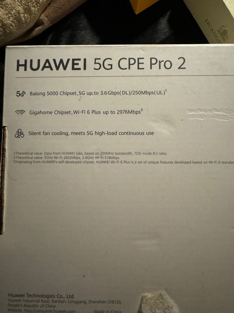 HUAWEI 5G CPE PRO2 H122-373 ROUTER Super fast network., Computers ...