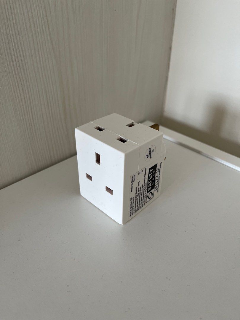 IKEA 3-way adapter KOPPLA, TV & Home Appliances, Electrical, Adaptors ...