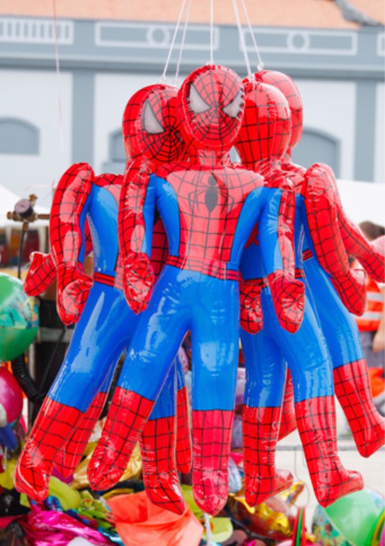 Inflatable Spiderman Toys for Kids 20”, Hobbies & Toys, Toys & Games on ...