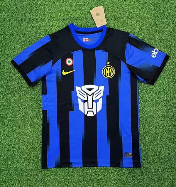 Inter Milan x Transformers Home Jersey 23/24, Sports Equipment, Sports ...