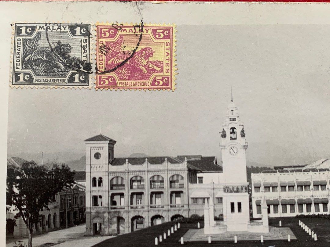 Ipoh CLOCK TOWER Germany 1920s Postcard, Hobbies & Toys, Collectibles ...