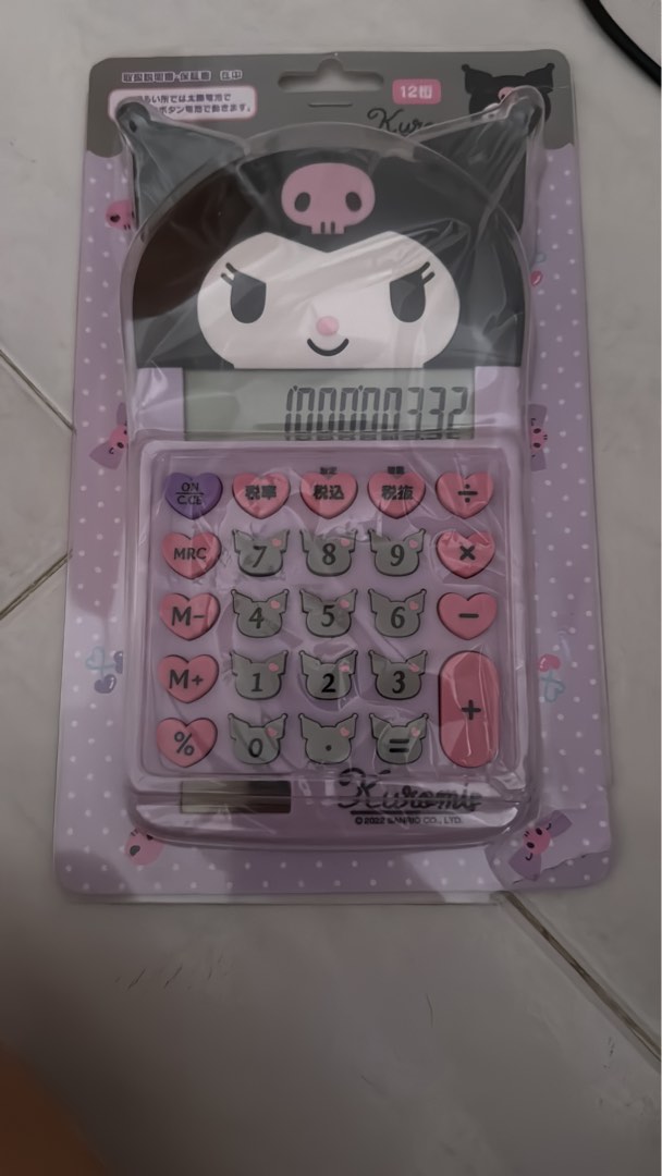 Kuromi original calculator, Hobbies & Toys, Stationery & Craft ...