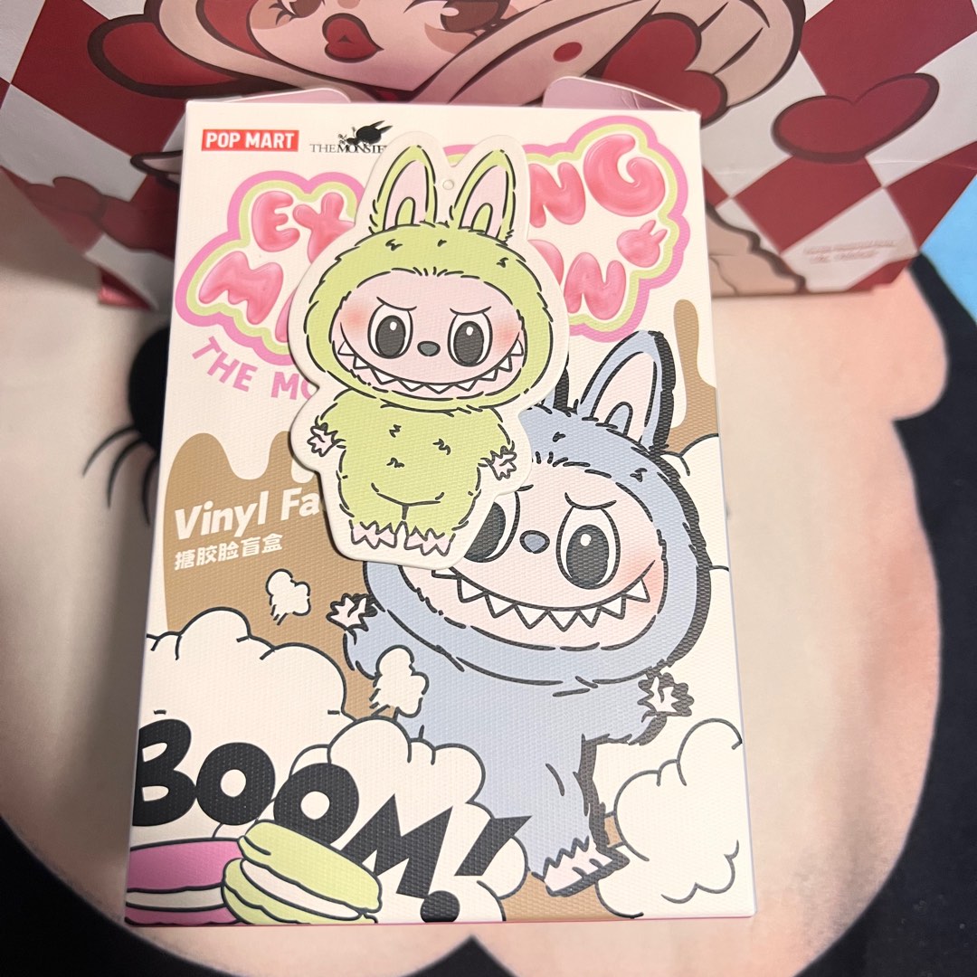 Labubu Exciting Macaron-Green grape, Hobbies & Toys, Toys & Games on ...