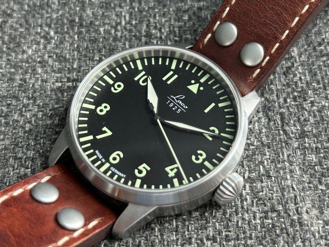 LACO pilot watch Augsburg 42 Flieger , Luxury, Watches on Carousell