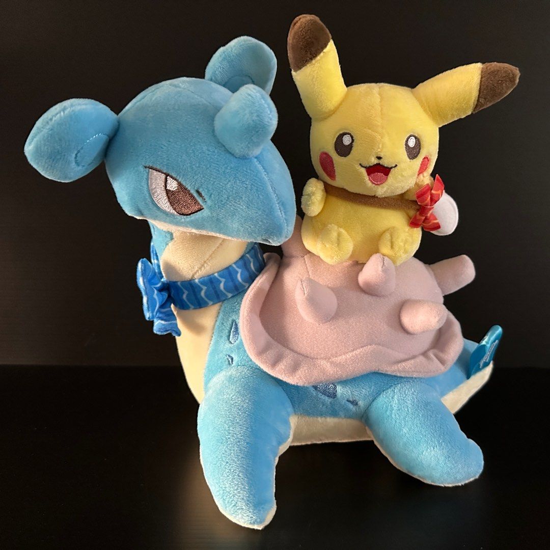 Lapras + Pikachu, Hobbies & Toys, Toys & Games on Carousell