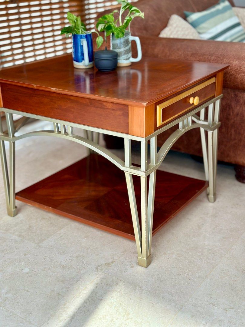Large size side table x 2 pieces, Furniture & Home Living, Furniture ...