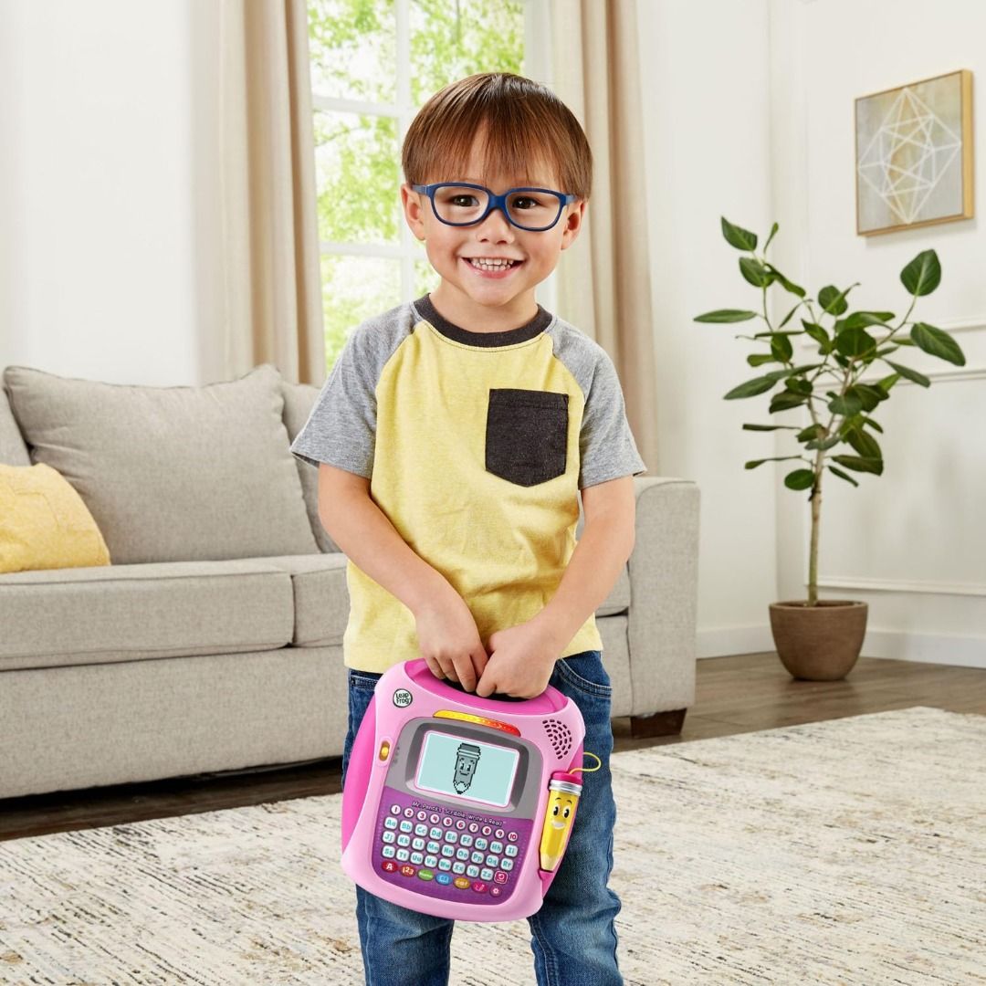 LeapFrog Mr Pencil's Scribble, Write and Read (Pink) Interactive and ...