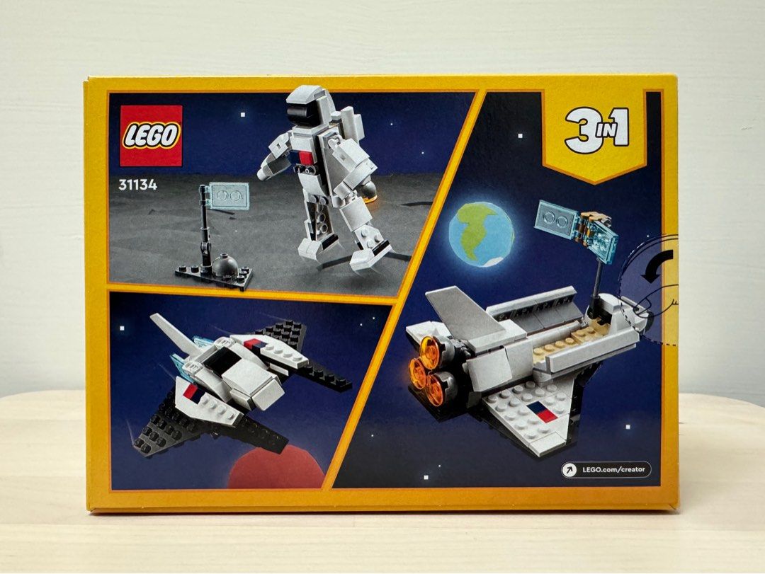 樂高-Lego 31134-三合一系列_太空梭, 書籍、休閒與玩具, 玩具、公仔、桌遊在旋轉拍賣