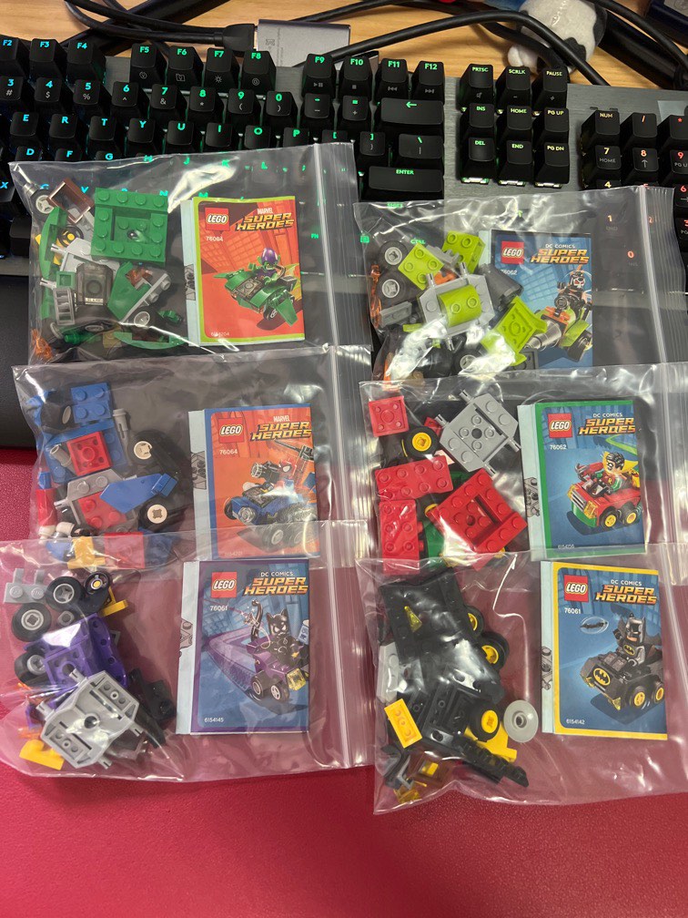 Lego 76061 76062 76064 All 6 Vehicles for $10 Only, Hobbies & Toys ...