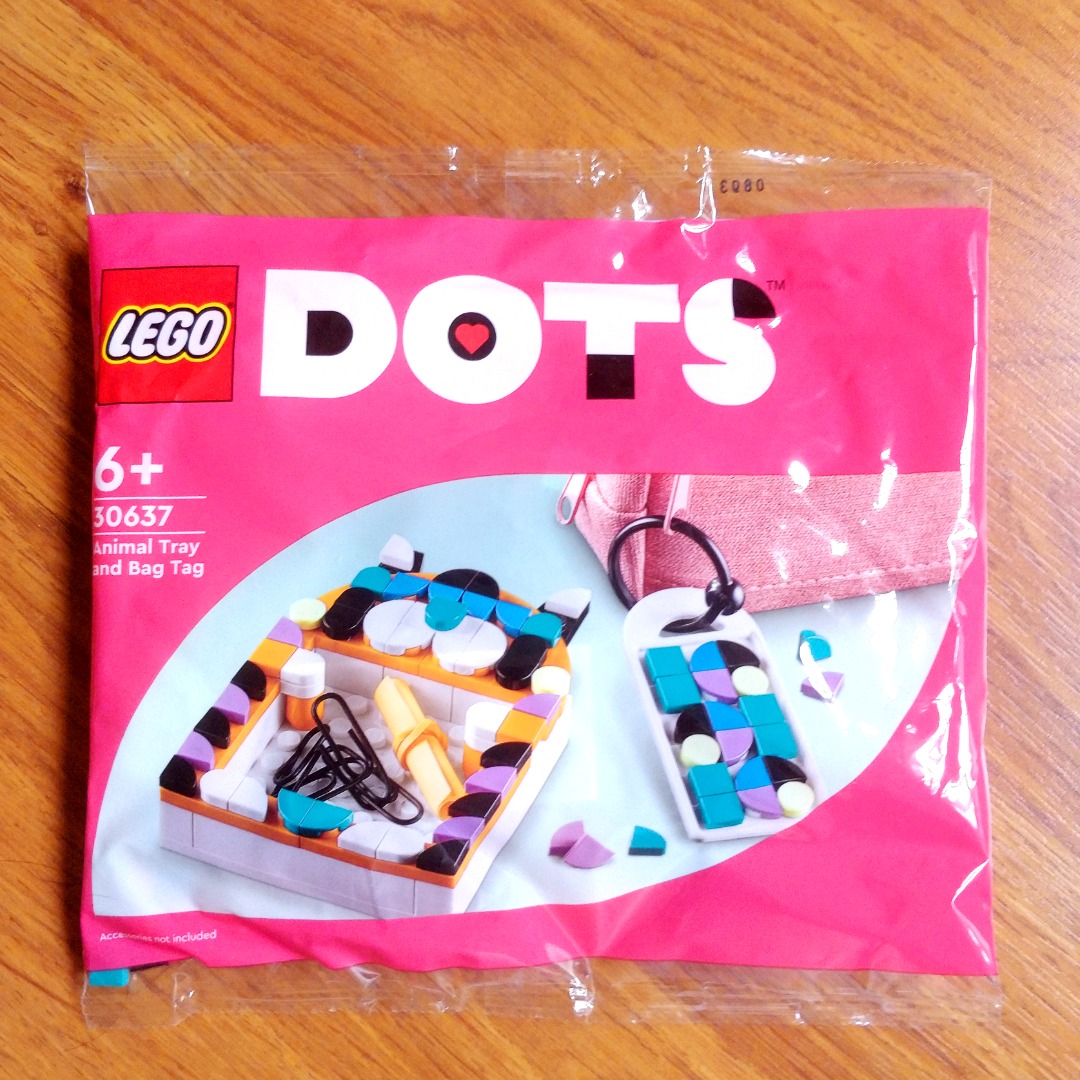 LEGO Dots Animal Tray and Bag Tag 30637, Hobbies & Toys, Toys & Games ...