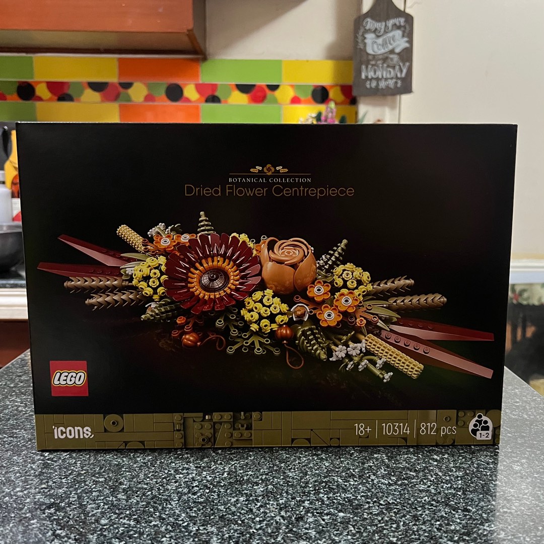 LEGO Flower Dried Flower Centerpiece 10314, Hobbies & Toys, Toys ...