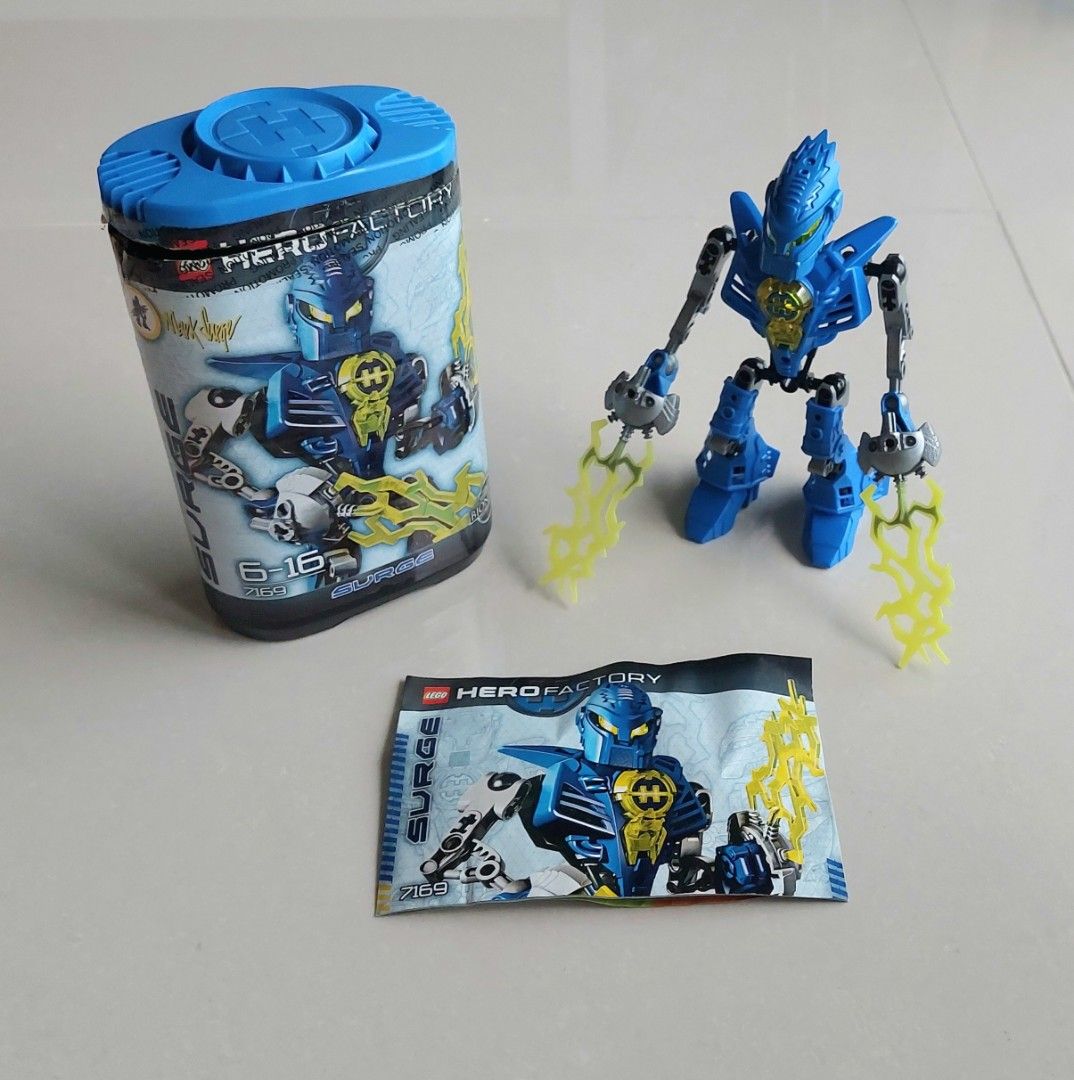 LEGO Hero Factory 1st series year 2010 : 7164 Preston Stormer, 7167 ...