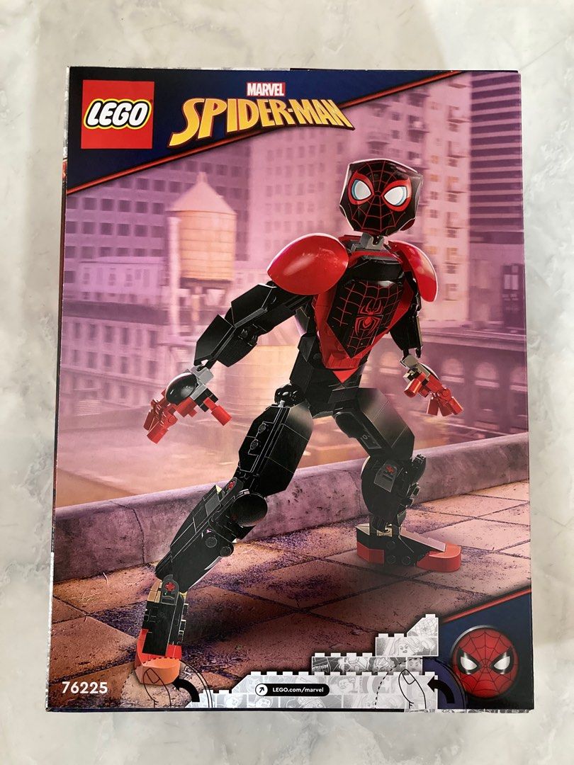 Lego Marvel Spider-Man 76225 Miles Morales Figure, Hobbies & Toys, Toys ...