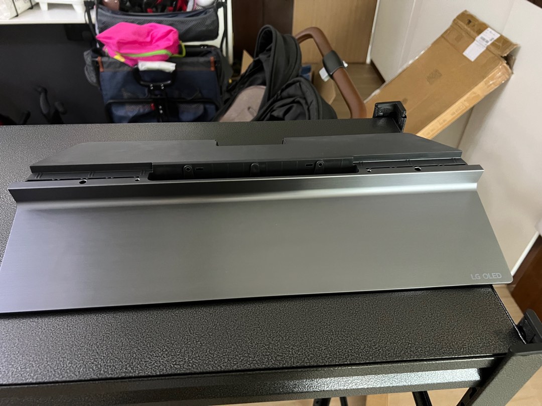 LG C2 oled mounting stand, TV & Home Appliances, TV & Entertainment, TV ...