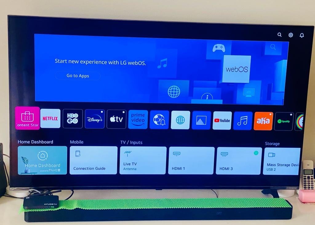 LG Nanocell Ultra 4K LED TV +LG Sound Bar, TV & Home Appliances, TV ...