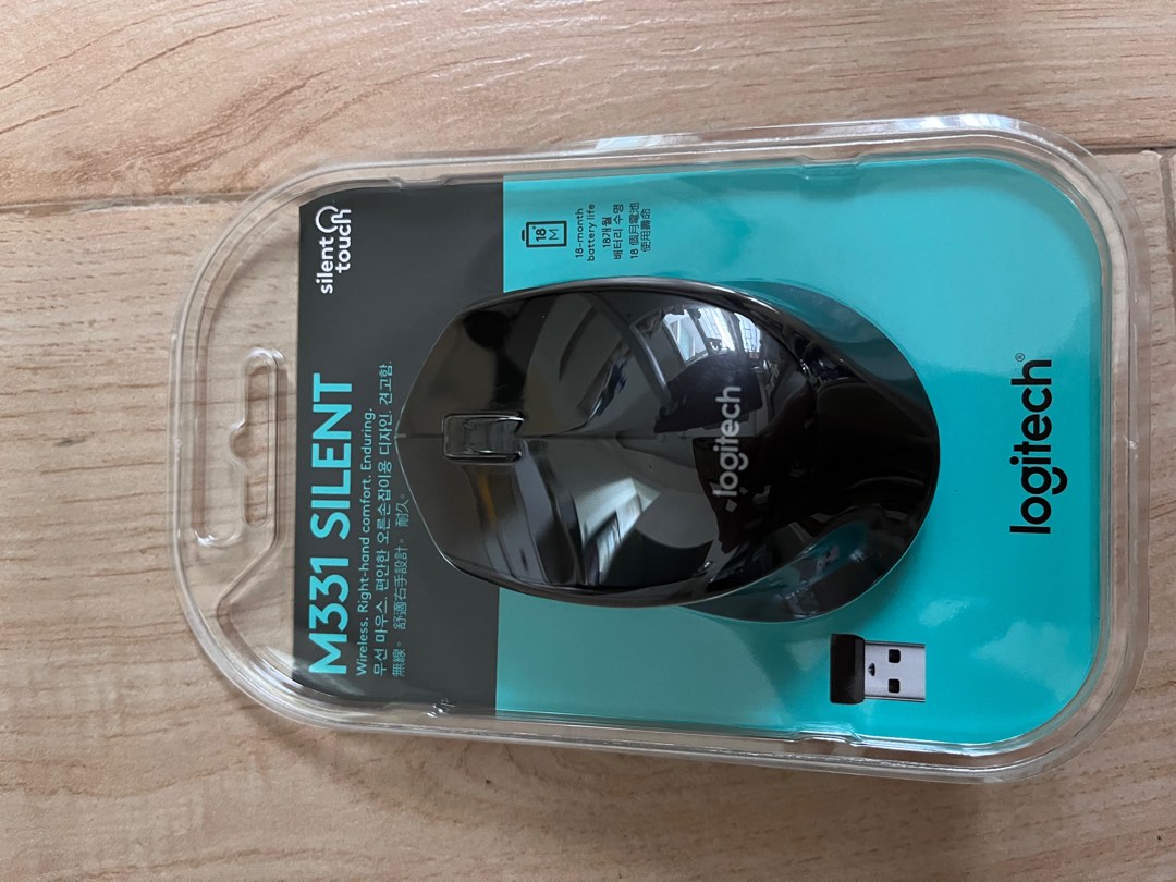 Logitech M331 靜音無線滑鼠, 電腦＆科技, 電腦周邊及配件, 電腦滑鼠及相關產品 - Carousell