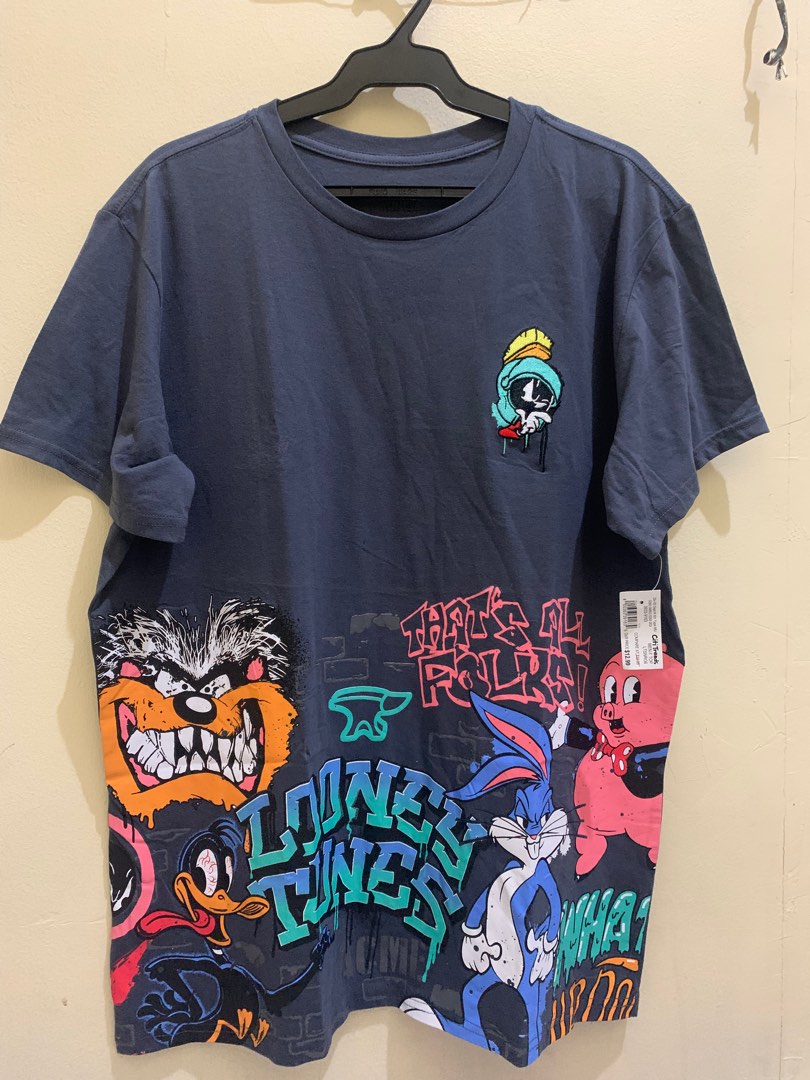 Looney Tines official merch, Men's Fashion, Tops & Sets, Tshirts & Polo ...