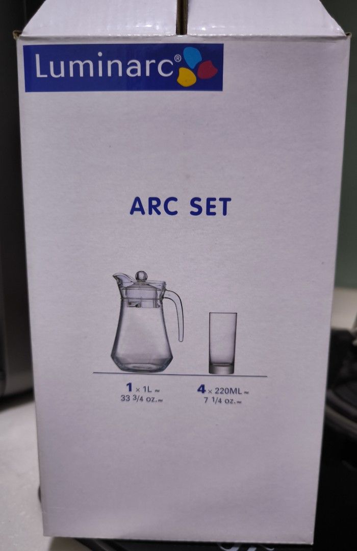 Luminarc Arc set, Furniture & Home Living, Kitchenware & Tableware ...