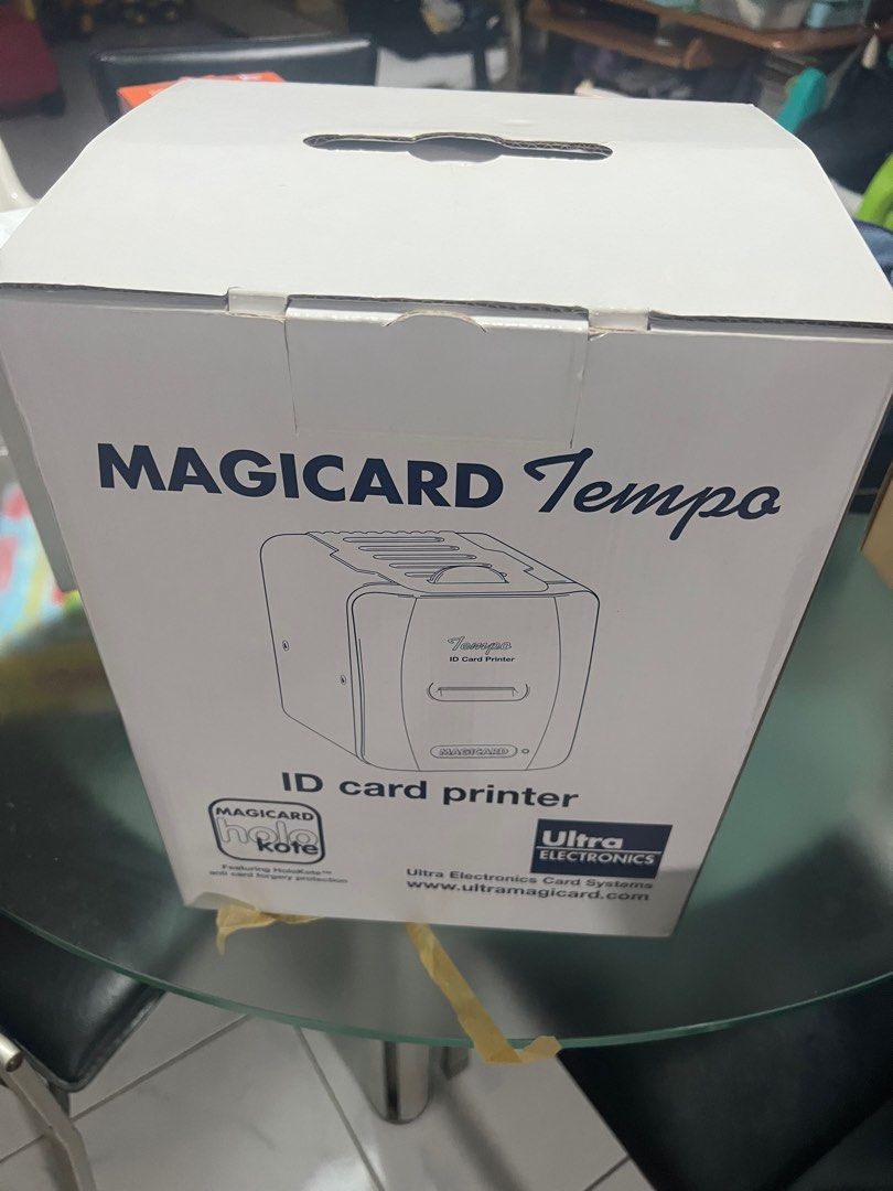 Magicard Tempo ID card printer, Computers & Tech, Printers, Scanners ...