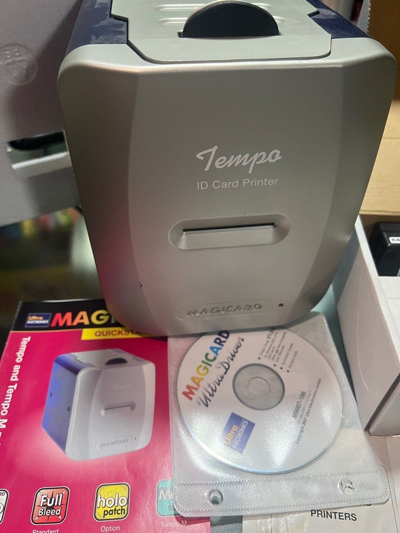 Magicard Tempo ID card printer, Computers & Tech, Printers, Scanners ...