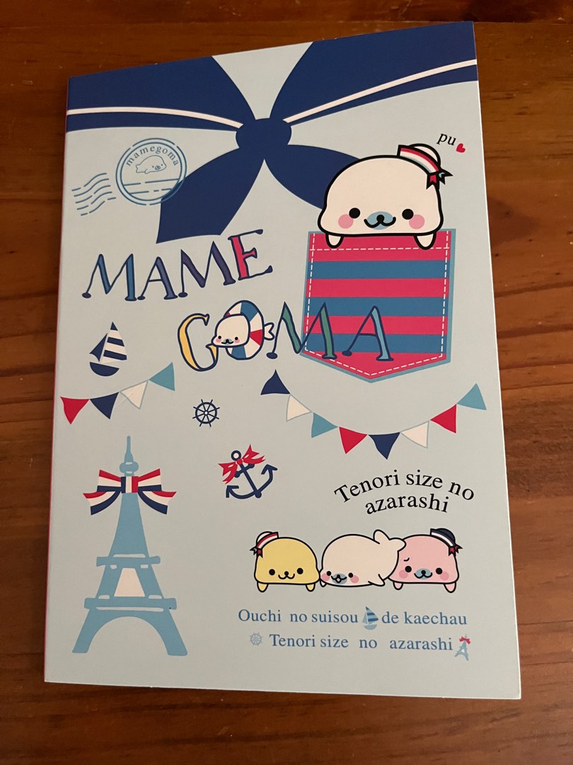 Mamegoma sticker / post it pad, Hobbies & Toys, Stationery & Craft ...