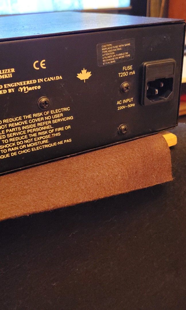 marco equalizer, 音響器材, 錄音機 - Carousell