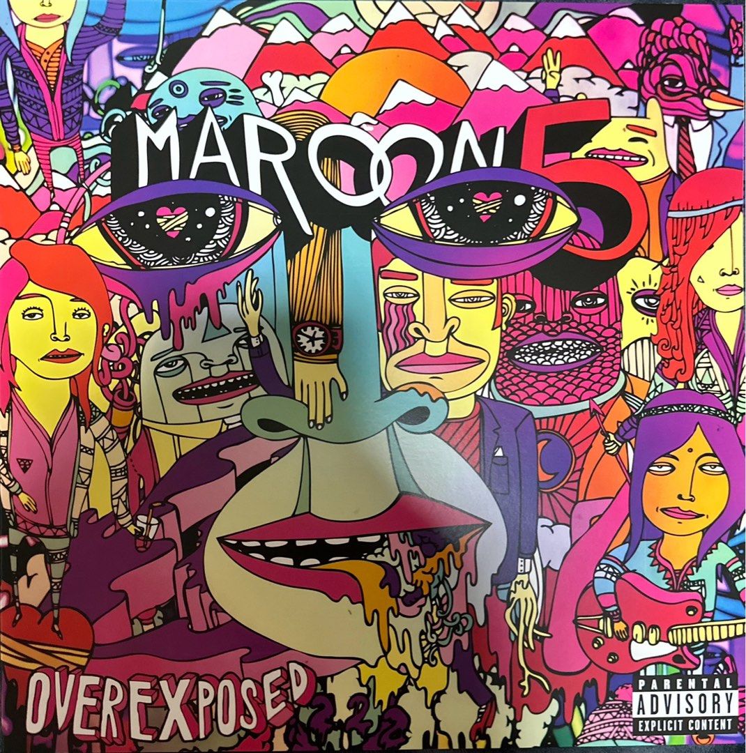 [PO] Maroon 5 overexposed LP, Hobbies & Toys, Music & Media, Vinyls on ...
