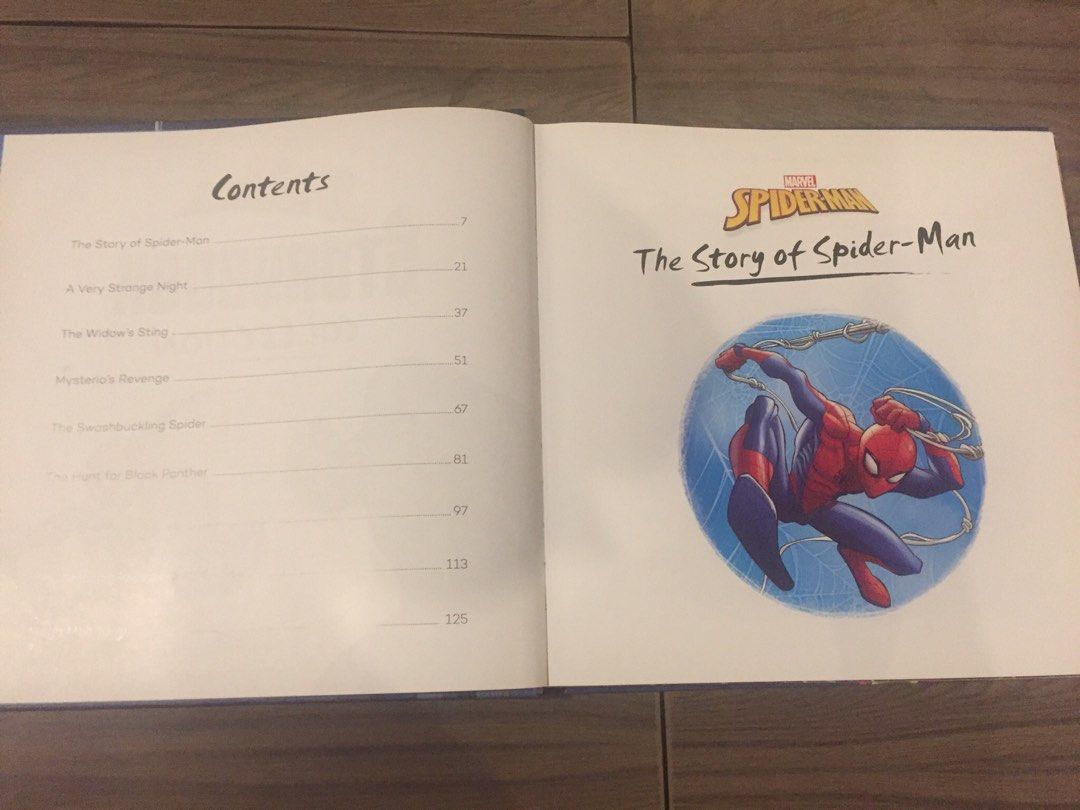Marvel Spider-Man Story Book Collection, Hobbies & Toys, Books ...