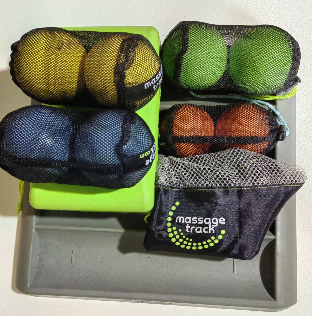 Massage track 1 set, Health & Nutrition, Massage Devices on Carousell