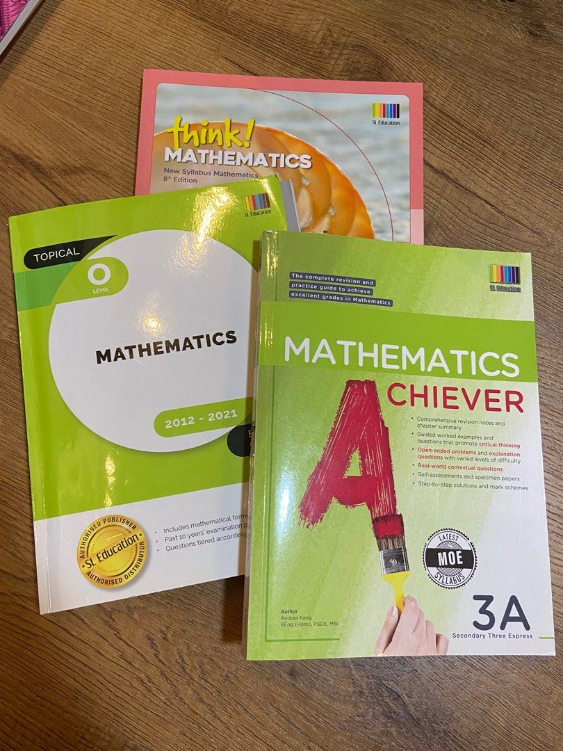 math o level topical tys textbook workbook, Hobbies & Toys, Books ...