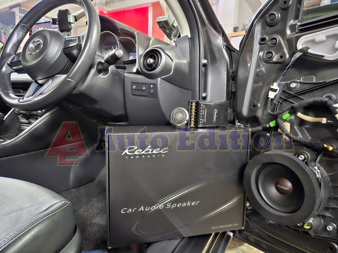 Mazda CX3 car speakers upgraded to rebec car audio - speakers only from ...