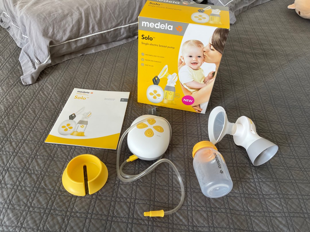 MEDELA solo single electric breast pump, Babies & Kids, Nursing & Feeding, Breastfeeding ...