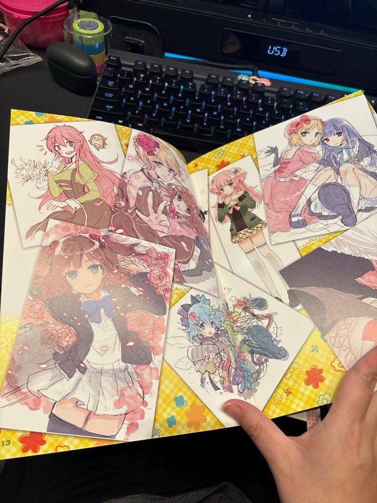 Meli melo Anime Doujinshi Art Illustration Boom, Hobbies & Toys, Books ...