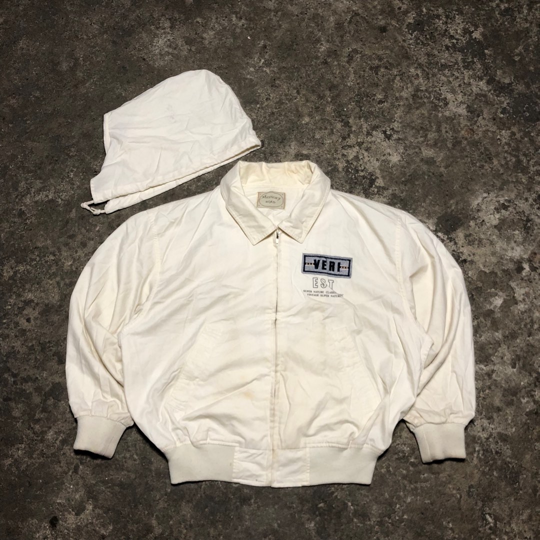 Memory Road Veri EST, (Detchable Hoddie) Vintage jacket, Men's Fashion ...