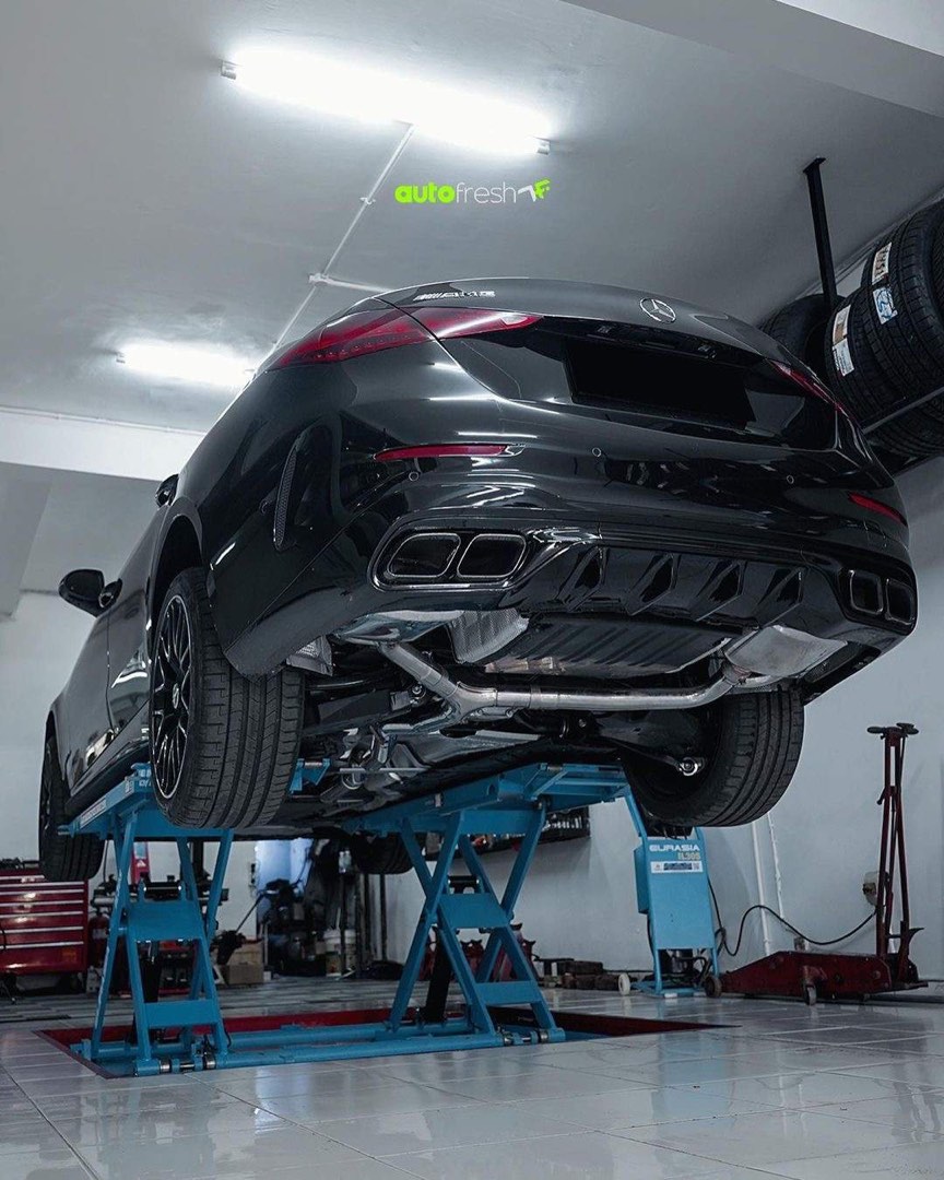 Mercedes W206 Valvetronic Exhaust System C180, C200, C250, Car ...