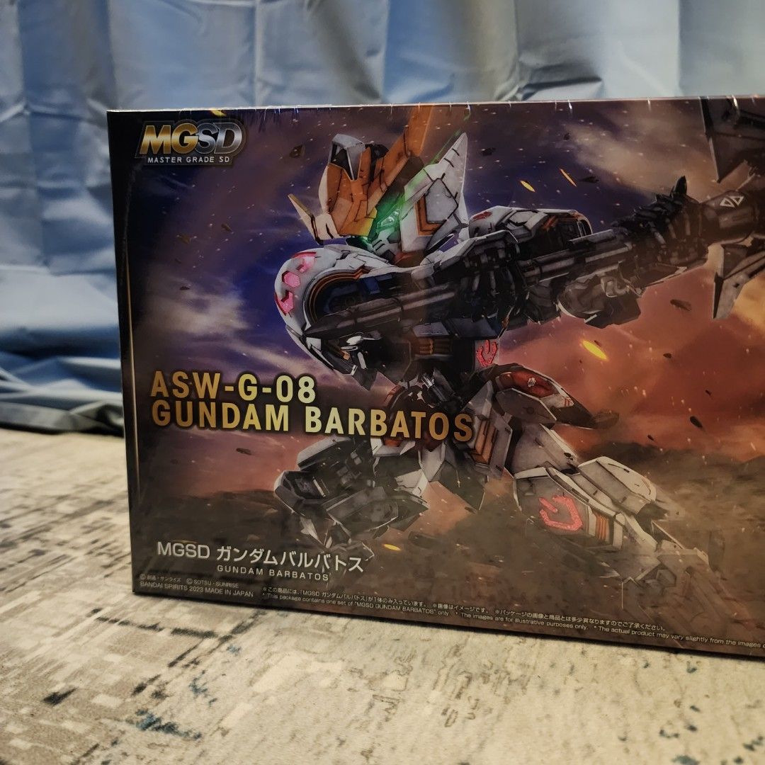 MGSD GUNDAM BARBATOS (MOBILE SUIT GUNDAM: IRON-BLOODED ORPHANS), Hobbies & Toys, Toys & Games on ...
