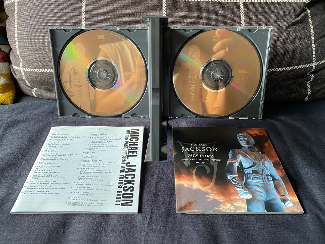 MICHAEL JACKSON HISTORY~ Past, Present and Future Book 1 (Gold CDs ...