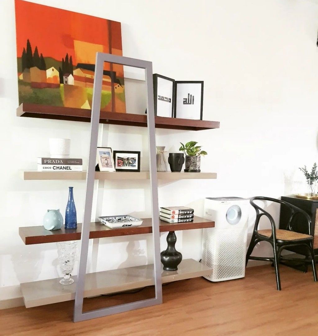 Mid Century Vintage Display Rack Cabinet, Furniture & Home Living ...