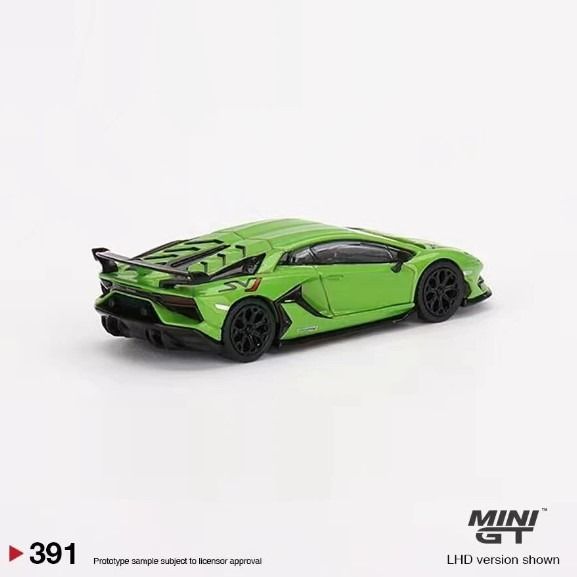 MINI GT 1:64 Lamborghini Aventador SVJ Verde Mantis, Hobbies & Toys ...
