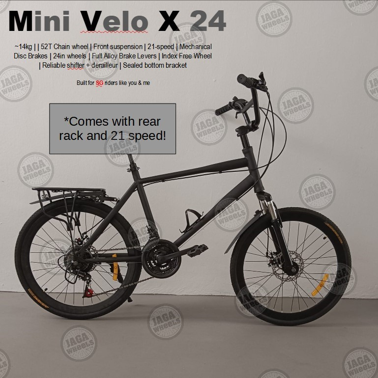 Mini Velo X24 21speed, Sports Equipment, Bicycles & Parts, Bicycles on ...