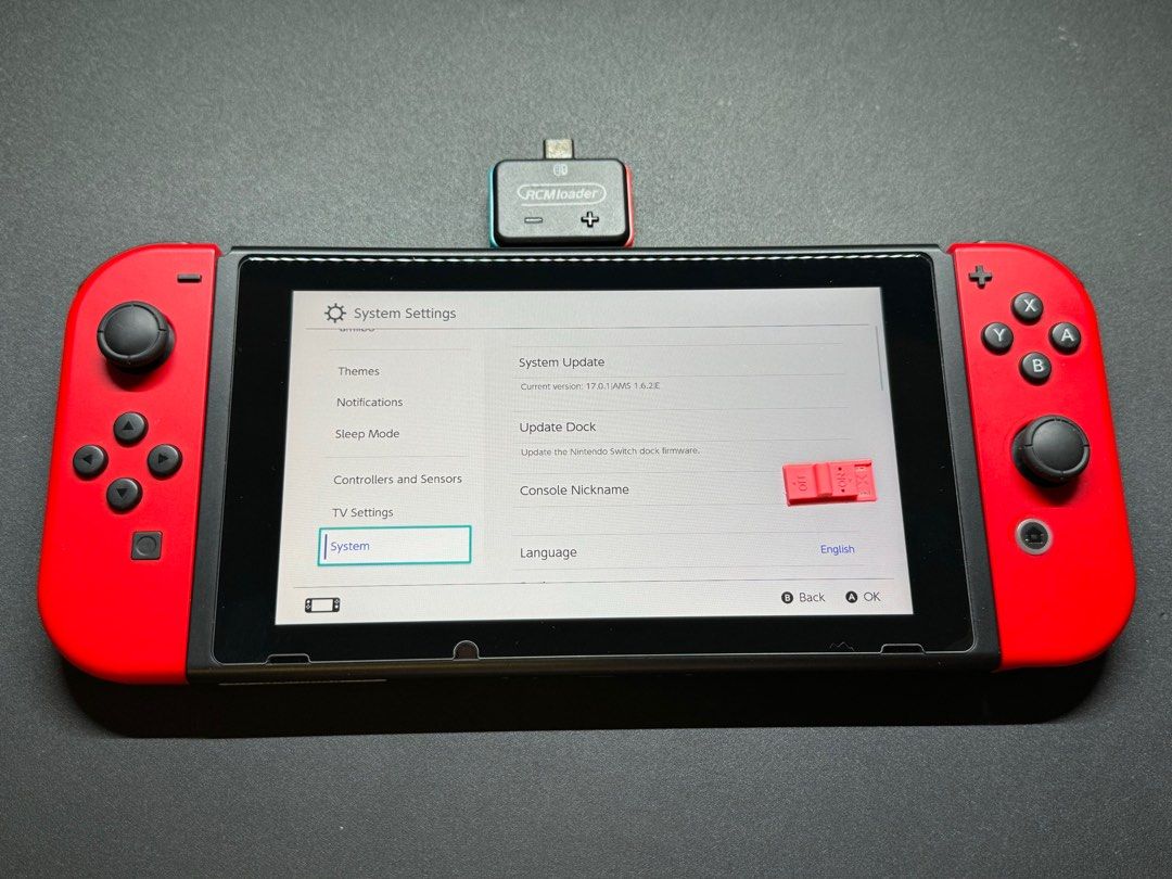 Modded Gen 1 Switch 17.0.1 I 512gb | CIB Accessory, Mario Red Joy-Con ...