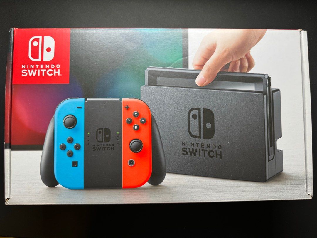 Modded Gen 1 Switch 17.0.1 I 512gb | CIB Accessory, Mario Red Joy-Con ...