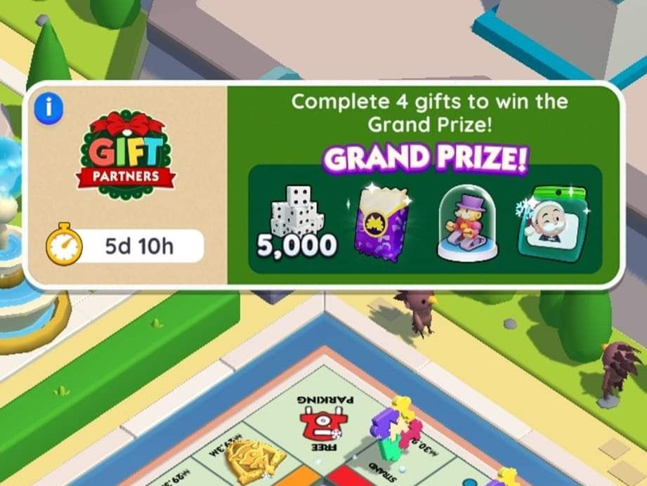 MONOPOLY GO GIFT PARTNERS EVENT, Video Gaming, Gaming Accessories, In ...