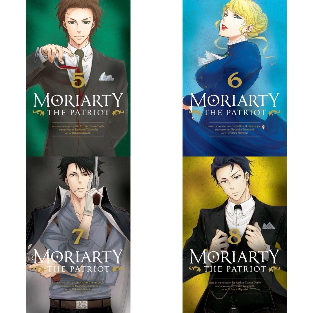 MORIARTY THE PATRIOT VOL 1 - 13, Hobbies & Toys, Books & Magazines ...