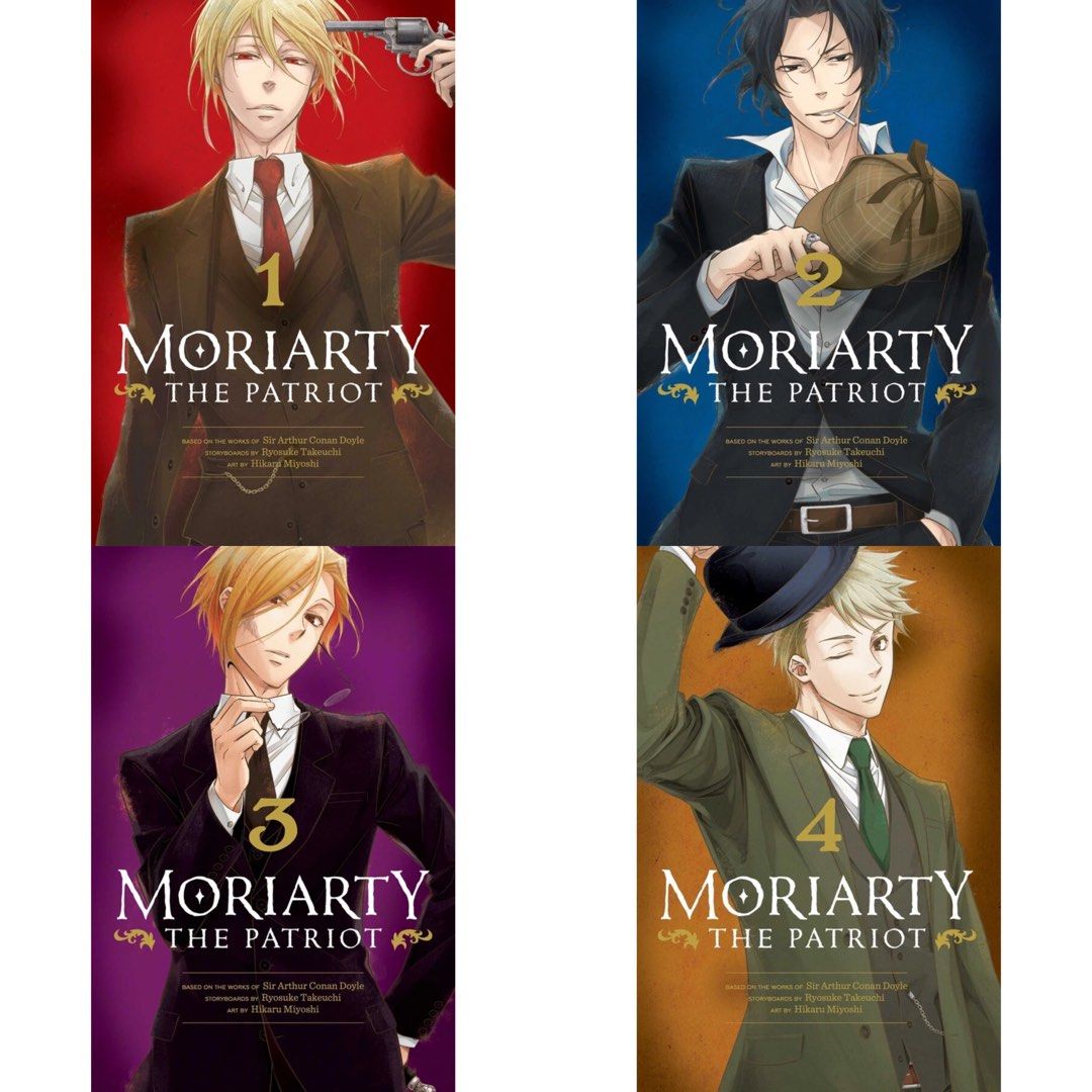 MORIARTY THE PATRIOT VOL 1 - 13, Hobbies & Toys, Books & Magazines ...