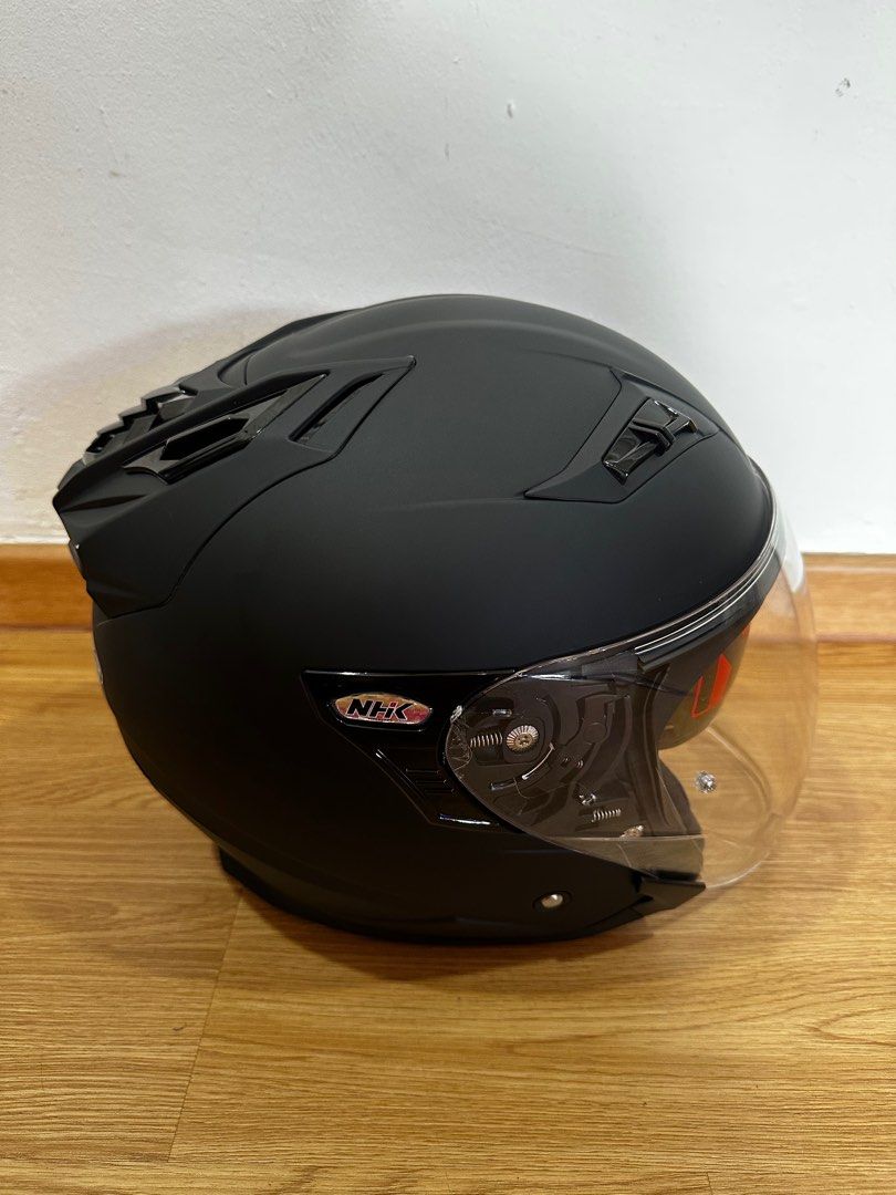 NHK Helmet ( L ), Motorcycles, Motorcycle Apparel on Carousell